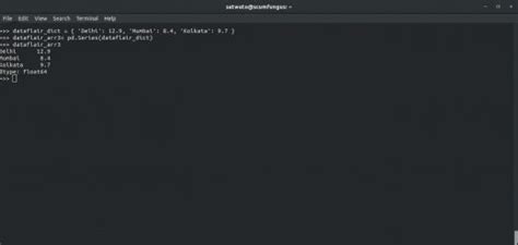 Easy Ways To Create Pandas Series The Ultimate Guide Dataflair