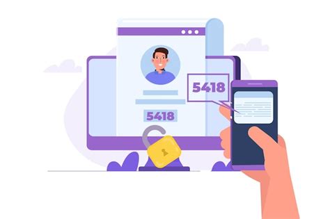 Premium Photo Two Factor Authentication Password Secure Notice