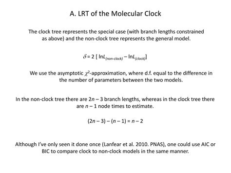 Lecture 16 Molecular Clocks Ppt Download