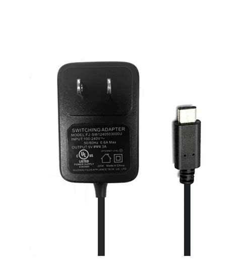 Usb C Ac Dc V A Power Supply Adapter Cul Ada Charger V A Typec