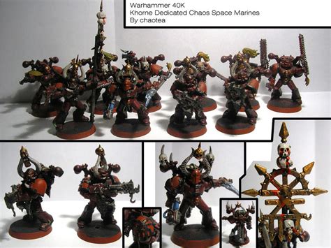 Khorne Dedicated Space Marines By Chaotea On DeviantArt