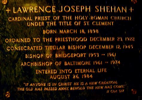 Cardinal Lawrence Joseph Shehan 1898 1984 Find A Grave Memorial