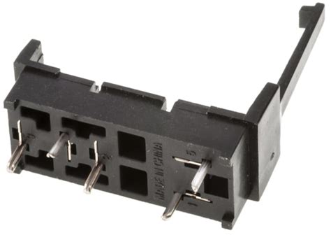 P2r 05p Omron Omron Relay Socket For Use With 1 Pole G2r Series 5 Pin Pcb Mount 250v Ac