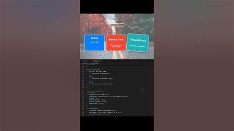 Create Stunning 3d Card Animation With Html And Css 💻html Css 3danimation Webdesign Youtube