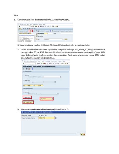 badi disable hold button in po pdf