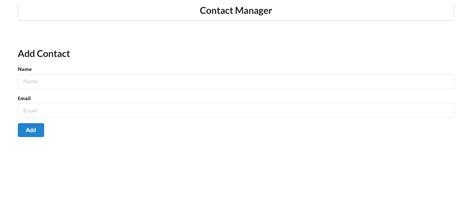 Github Shadman268 Contact Manager App