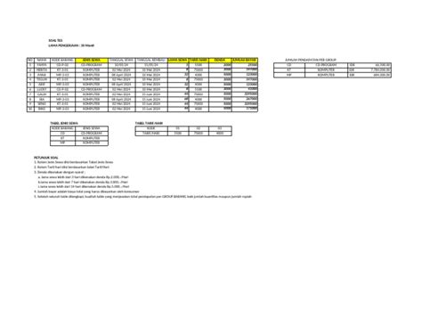 Tes Excel Online Pdf