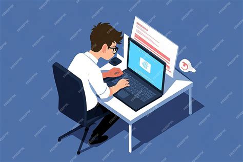 Businessman As Programmer Coding On Laptop Software Development Concept