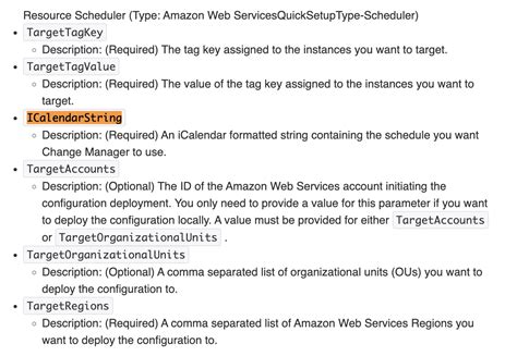 How To Create Icalendar String With Aws Cli For Creating Resource Scheduler In Aws System