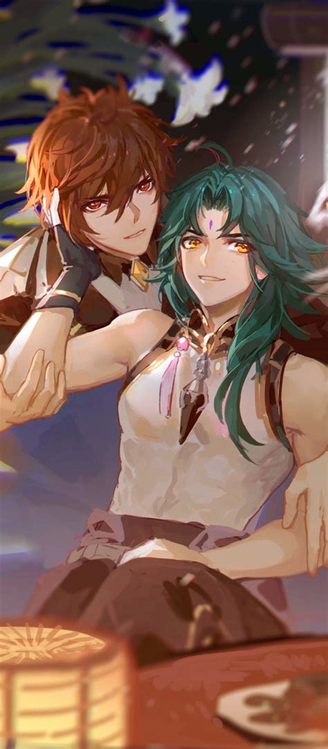 X Resolution Genshin Impact K Friendship X Resolution Wallpaper Wallpapers Den