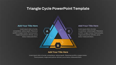 Triangle Cycle Powerpoint Template Slidebazaar
