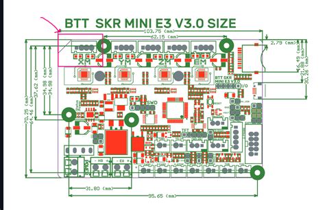 X Axis Controlls On Board Skr E3 V30 Not Working Rbigtreetech