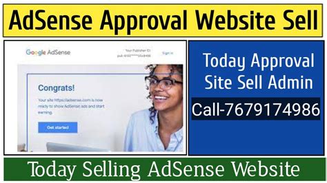 Adsense Approval Website Sell YouTube
