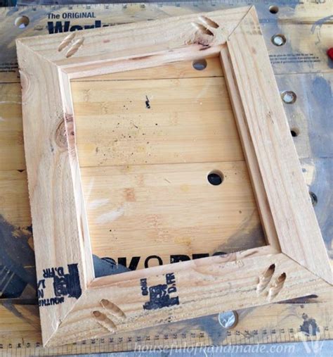 Build Easy DIY Picture Frames In Minutes Houseful Of Handmade