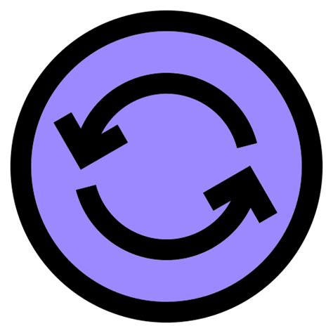 Reload Generic Outline Color Icon