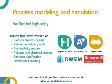Chemical Engineering Process Simulation On Aspen Hysys Plus Upwork