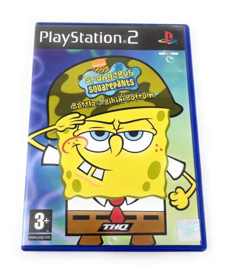 Spongebob Squarepants Battle For Bikini Bottom Playstation 2 With