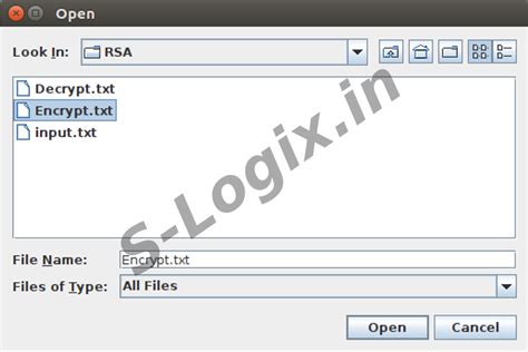 Rsa Algorithm Based Encrypt And Decrypt The Text File Using Java S Logix