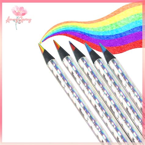 Amongspring ดินสอสี ไล่โทนสี 7 สี สําหรับผู้ใหญ่ Shopee Thailand