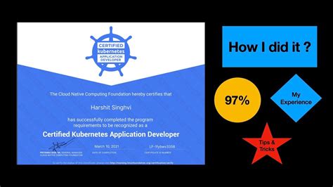How To Pass Ckad Certified Kubernetes Application Developer 2021 Exam How I Scored 97 In