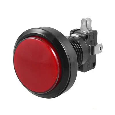 Mm Dia Red Round Push Button W Micro Limit Switch For Arcade Video Game In Switches From