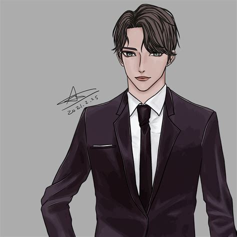 Artstation Man In Suit