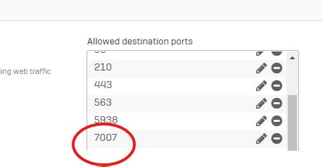 Non Standard SSL Port Not Working Discussions Sophos Firewall Sophos Community Connect