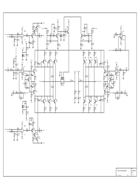 Class H Power Amplifier Circuit Diagram Class H Amplifier Ci