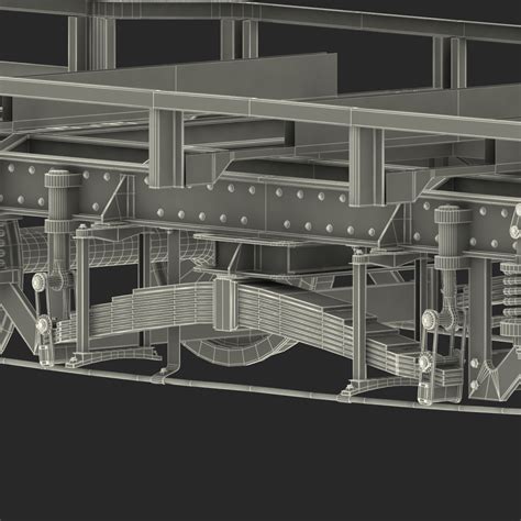 3d Model Train Chassis