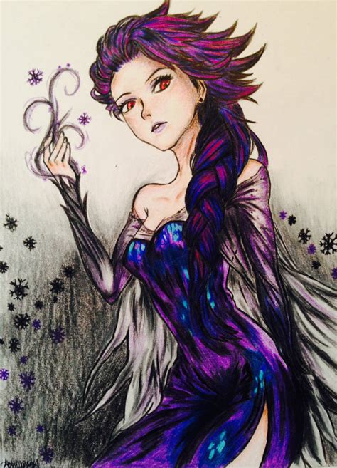 Dark Elsa By Zanekun On Deviantart