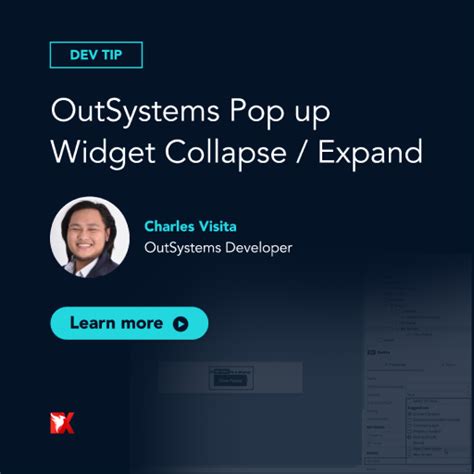 how to collapse and expand popups in outsystems