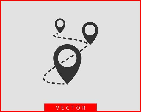 Map Icons Marker Pointer Pin Location Vector Icon Gps Navigation Symbol 17151788 Vector Art