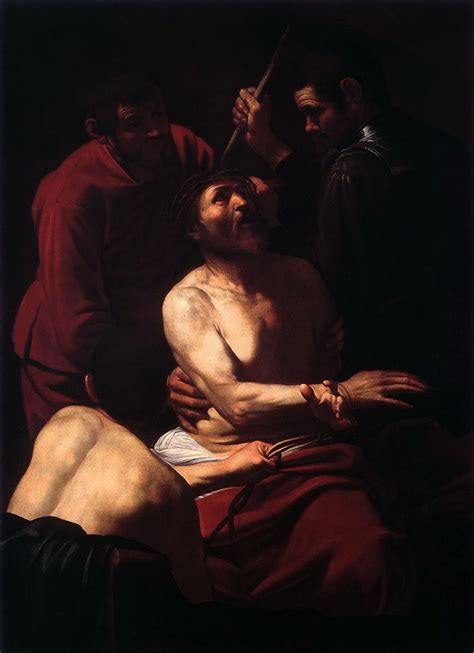 The Crowning With Thorns Caravaggio Prato Wikipedia