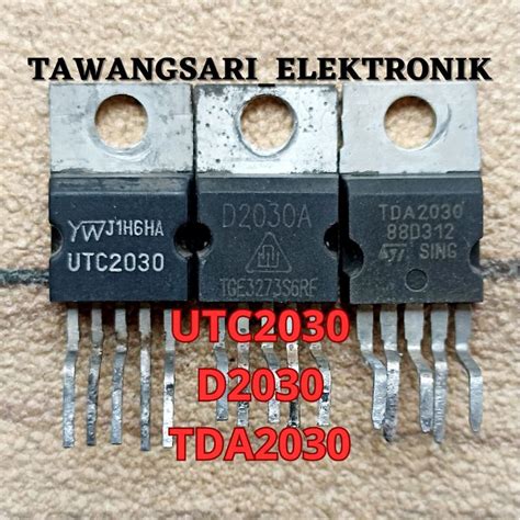 Jual Tda2030 Ori Ic Tda 2030 Ic Suara Tda2030 Utc2030 D2030 Ori Cabutan Shopee Indonesia