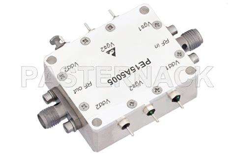 79 Watt Psat 15 Ghz To 35 Ghz High Power Gaas Amplifier Sma 195 Db Gain 45 Dbm Ip3 10