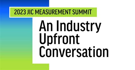Jic Video Jic Measurement Summit Defining Standards For Cross