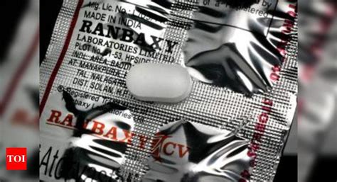 Ranbaxy Launches Generic Lipitor Times Of India