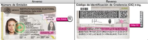 Credencial Para Votar Ine De México