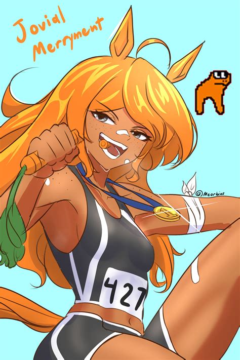 Jovial Merryment Horse Race Tests Drawn By Meorbius Danbooru