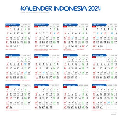 2024 Indonesia Holiday Micky Imojean