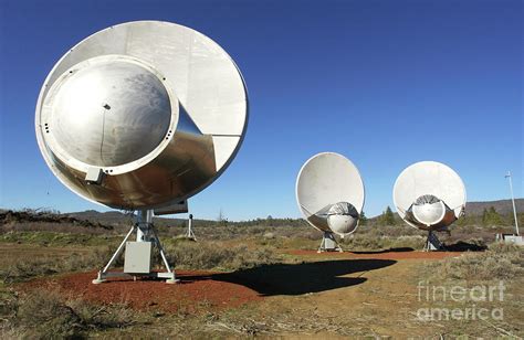 Allen Telescope Array Photograph By Dr Seth Shostak Science Photo Library Fine Art America