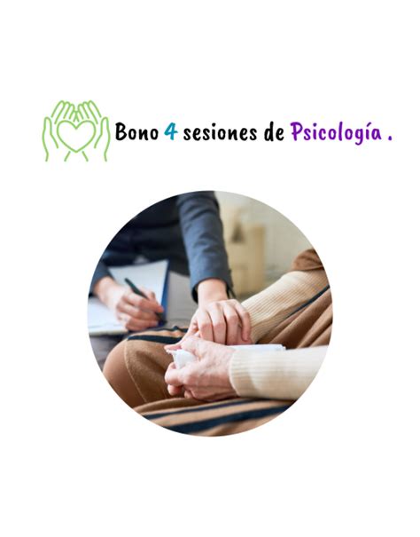 Psicoterapia Niños Y Adultos Bono 4 Sesiones