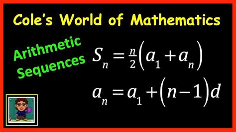 Sum Of The First N Terms Of An Arithmetic Sequence Physics And Mathematics Arithmetic