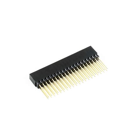 Buy 2x20 Stackable Female Header For Raspberry Pi Hats 254mm Pitch
