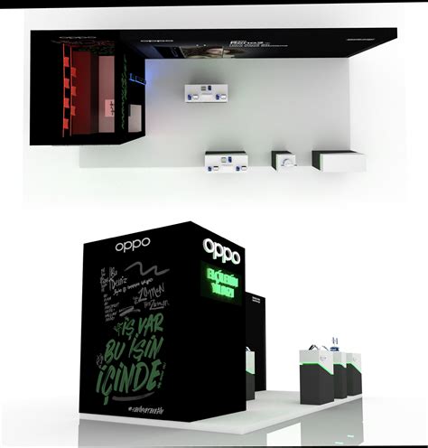 Oppo Experience Stand Design On Behance