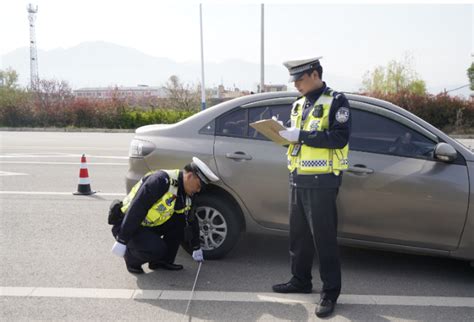 华州公安交警开展事故现场勘察及安全防护演练 华州 渭南政法网