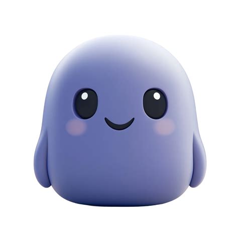 Cute Smiling Purple Blob Character With Glossy Eyes 60809886 Png Cute Smiling Purple Blob Character With Glossy Eyes 60809886 Png