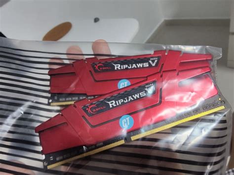 Gskill Ripjaws Ddr4 2400 Cl 15 8gb X 2 Computers And Tech Parts And Accessories Computer Parts
