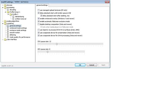 Advanced MPC HC Setup Guide Page AVS Forum