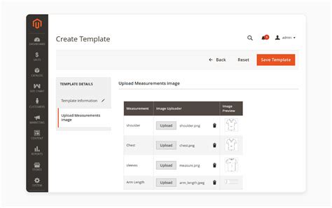 create and display size charts with magento 2 size chart extension